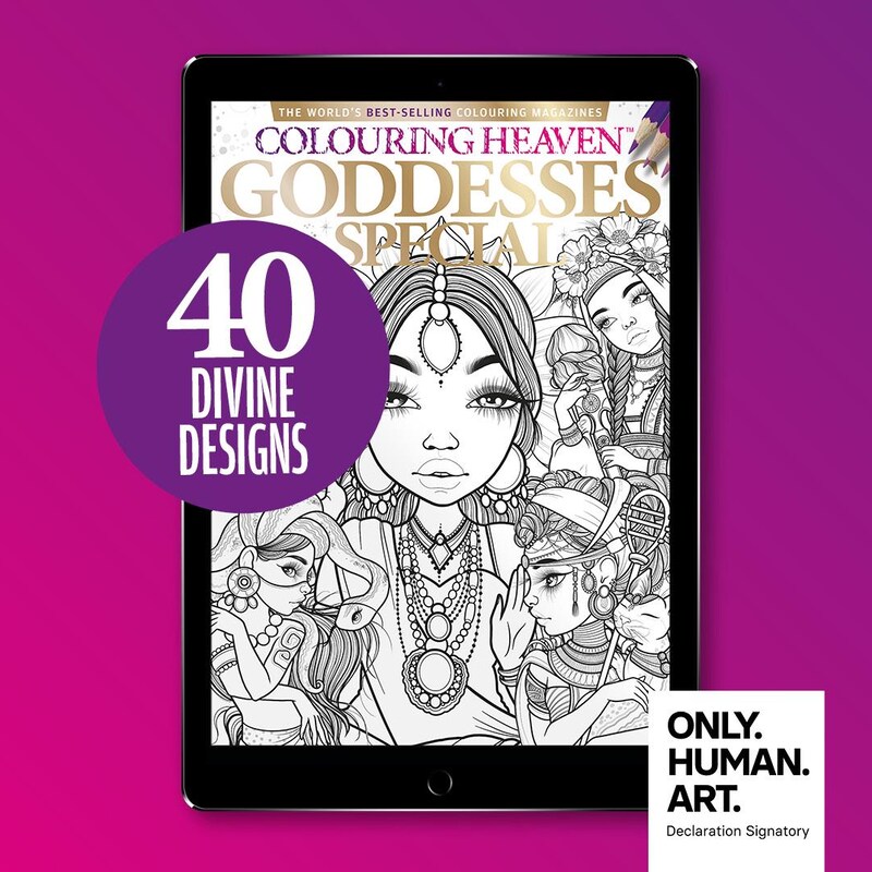 Mystic Coloring Pages - Etsy