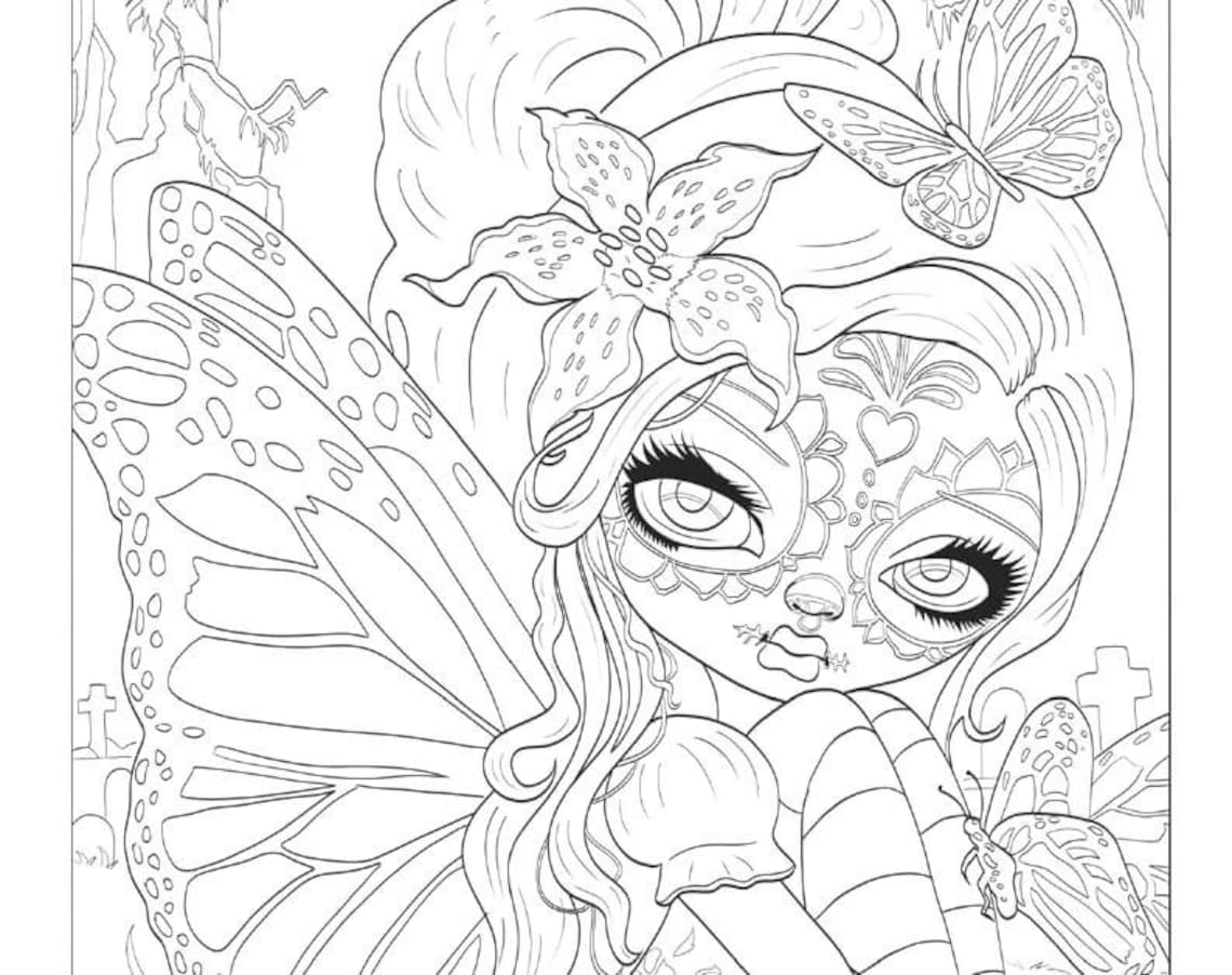 Colouring Heaven Winglings Special digital Download PDF - Etsy