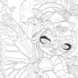 Colouring Heaven Winglings Special (digital Download PDF) | Mythical ...