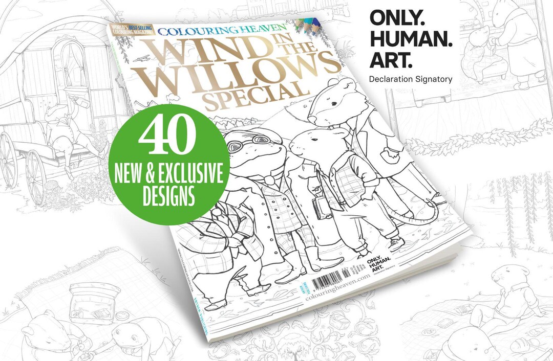 Colouring Heaven Wind in the Willows Special | Wind in the Willows ...