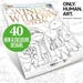 Colouring Heaven Winglings Special (digital Download PDF) | Mythical ...