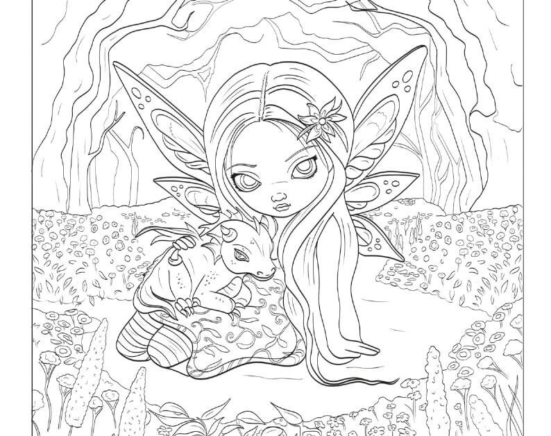 Colouring Heaven Winglings Special digital Download PDF - Etsy