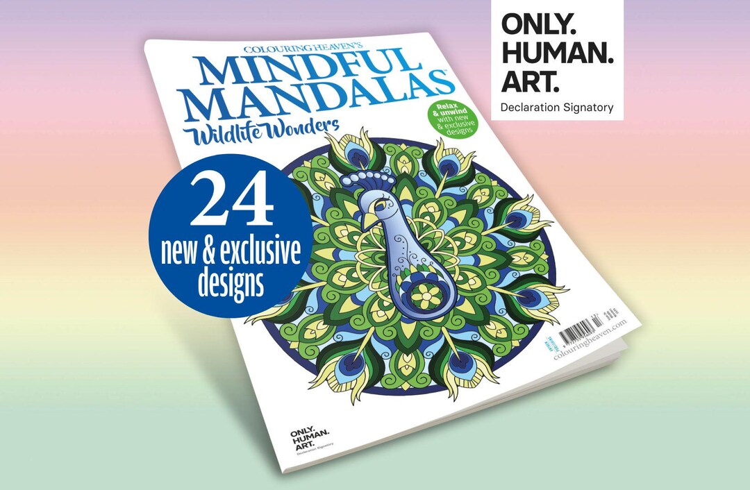 Mindful Mandalas Wildlife Wonders (print Magazine) | Pattern & Mandala ...