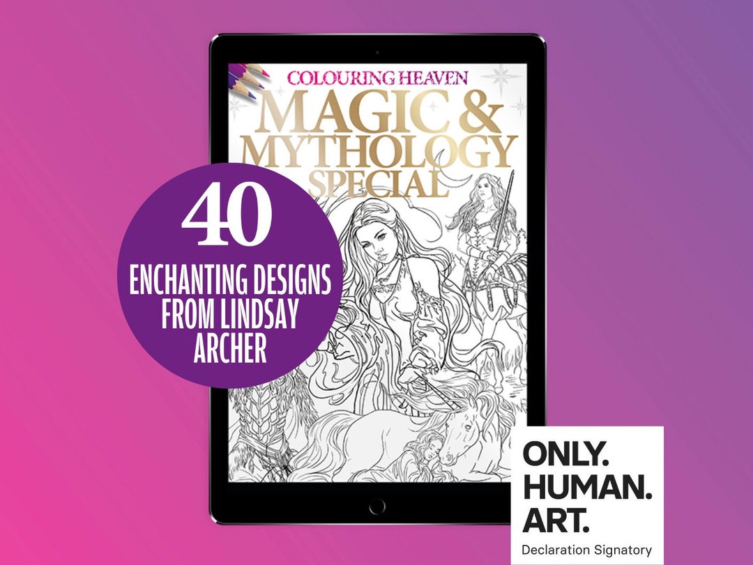 Colouring Heaven Magic & Mythology Special (digital Download PDF ...