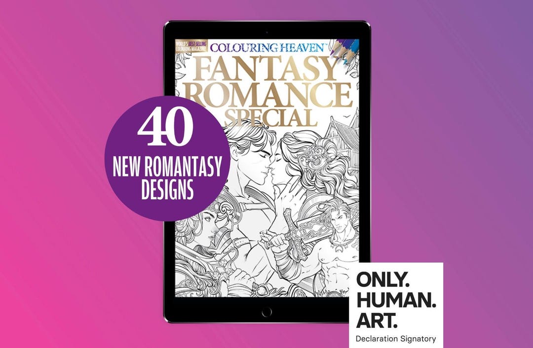 Colouring Heaven Fantasy Romance Special (digital Download PDF ...