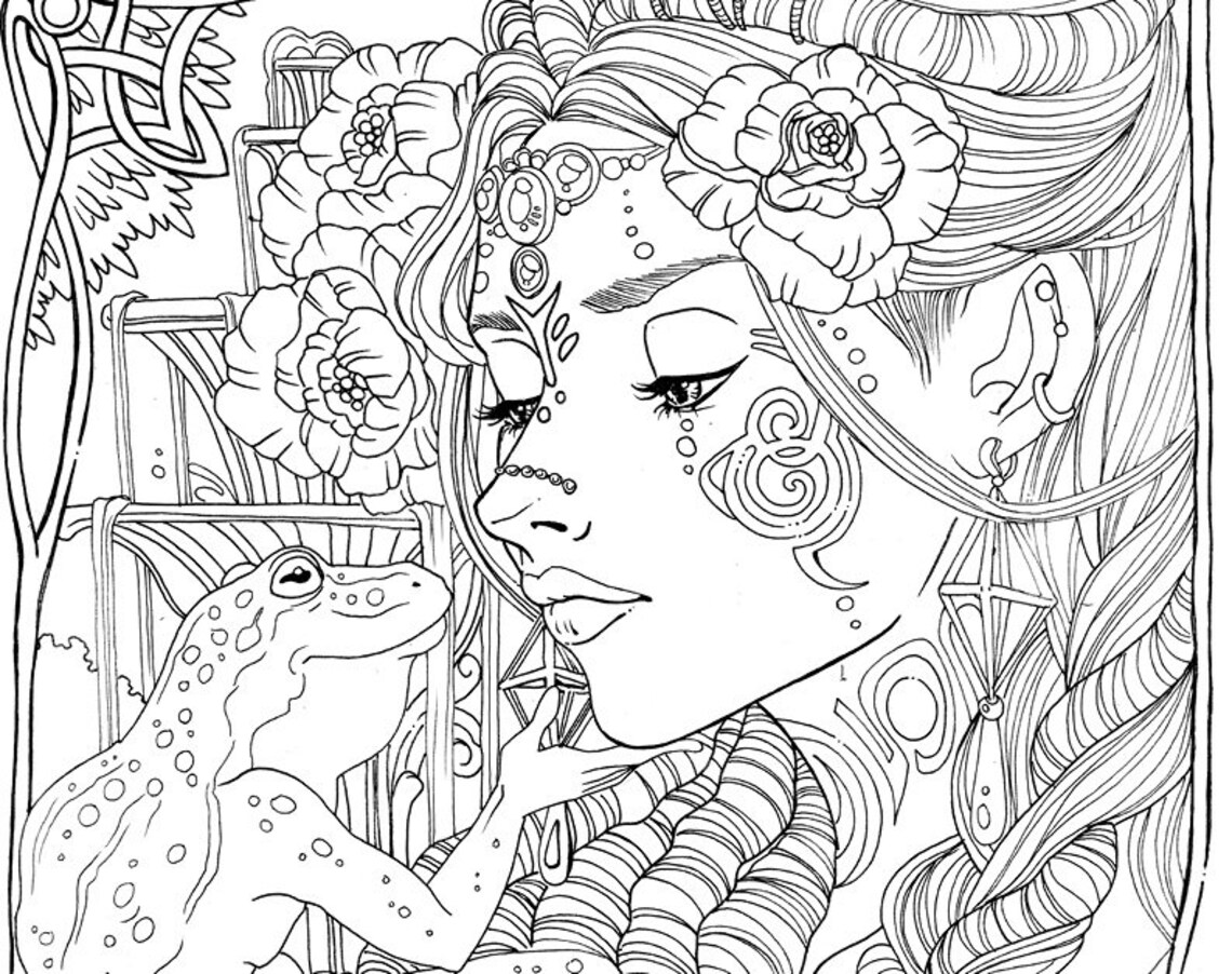 Colouring Heaven Grimm Fairytales Special (print Magazine) | Inspired ...