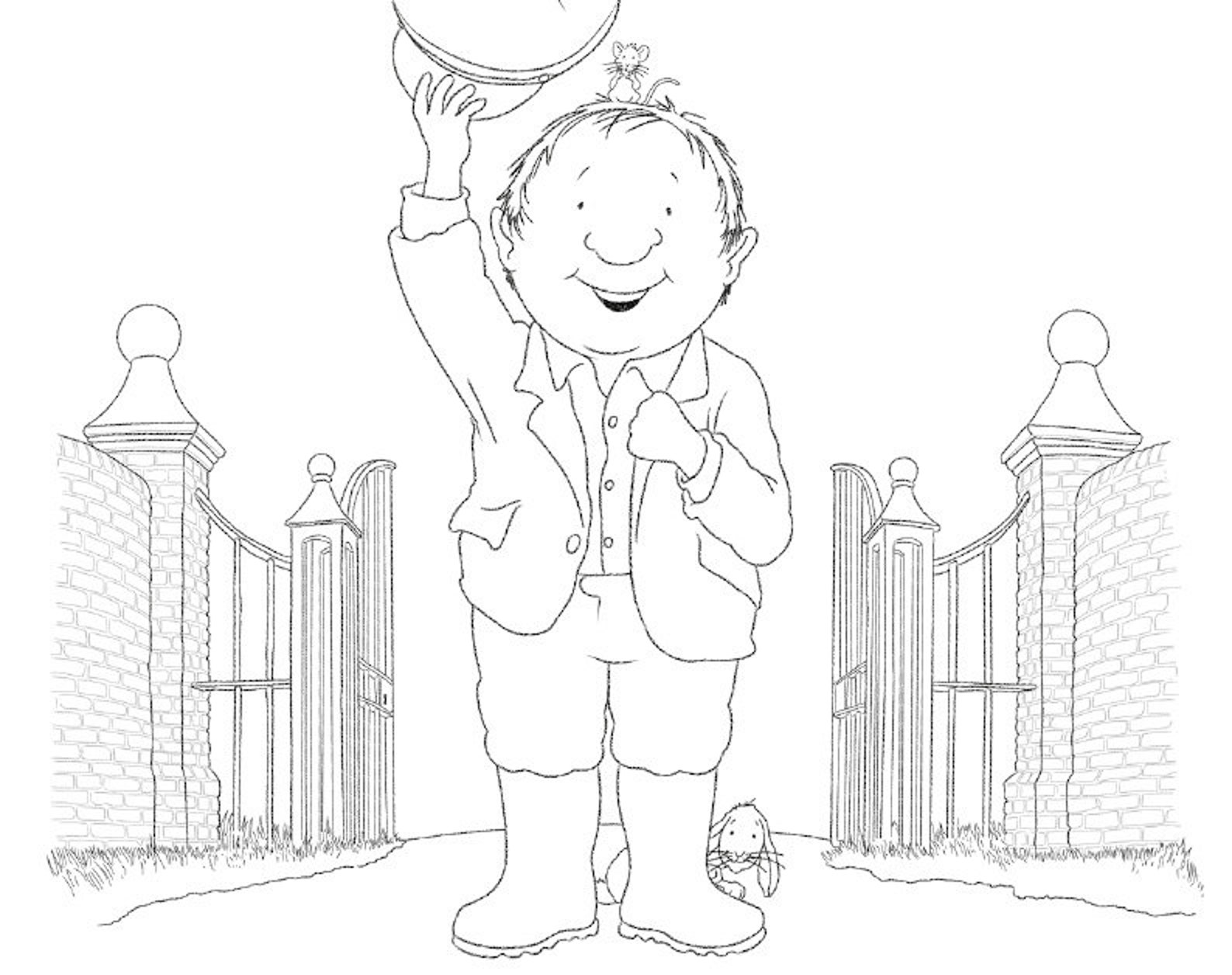 Colouring Heaven Collection Percy the Park Keeper - Etsy