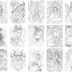 Colouring Heaven Grimm Fairytales Special (print Magazine) | Inspired ...