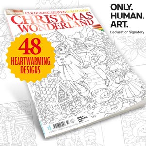 Colouring Heaven Collection Christmas Wonderland (print Magazine ...