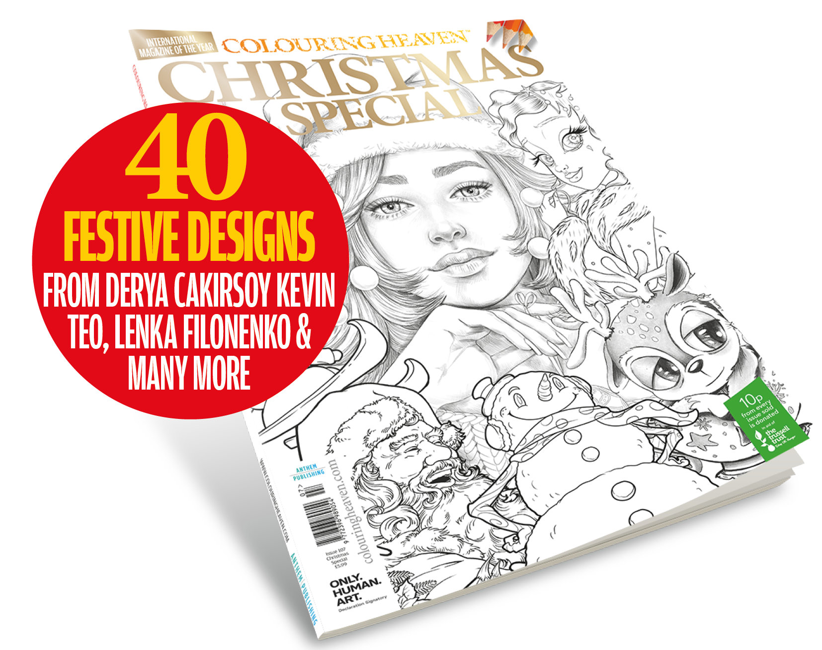 Colouring Heaven Christmas Special 2023 (print Magazine) | NEW ...