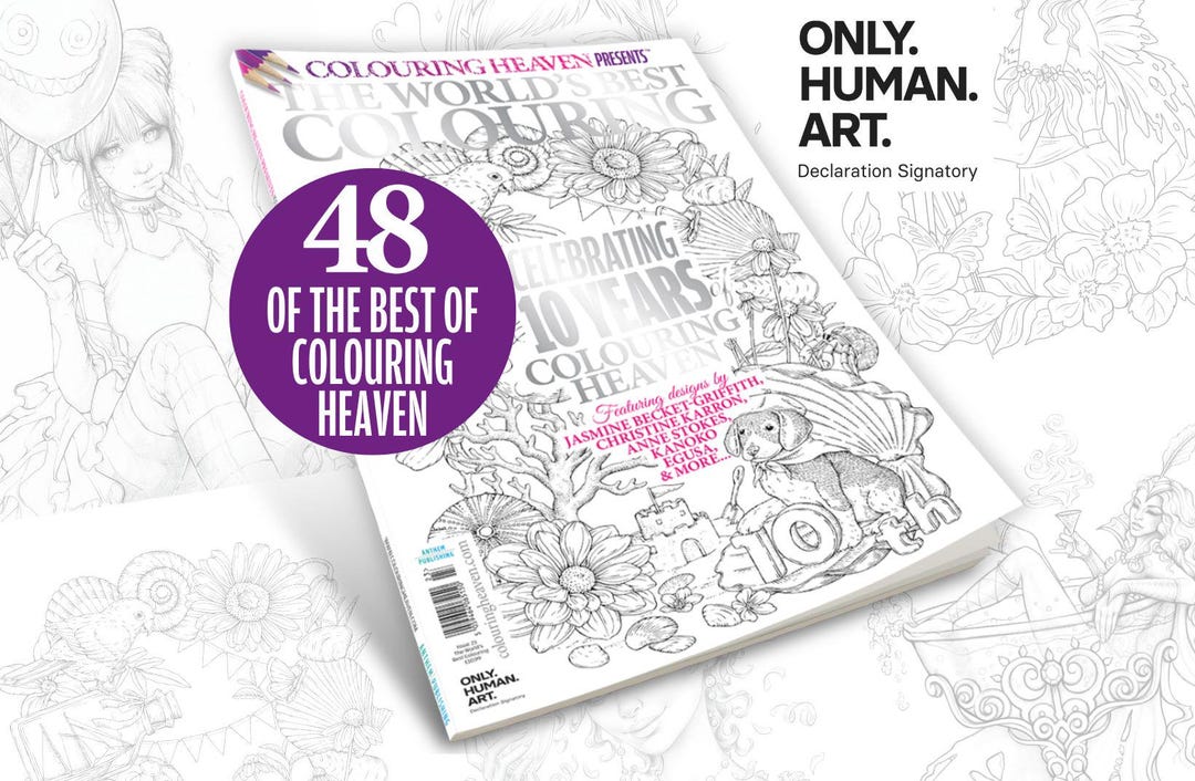 Colouring Heaven Presents the World's Best Colouring | 10 Years of ...