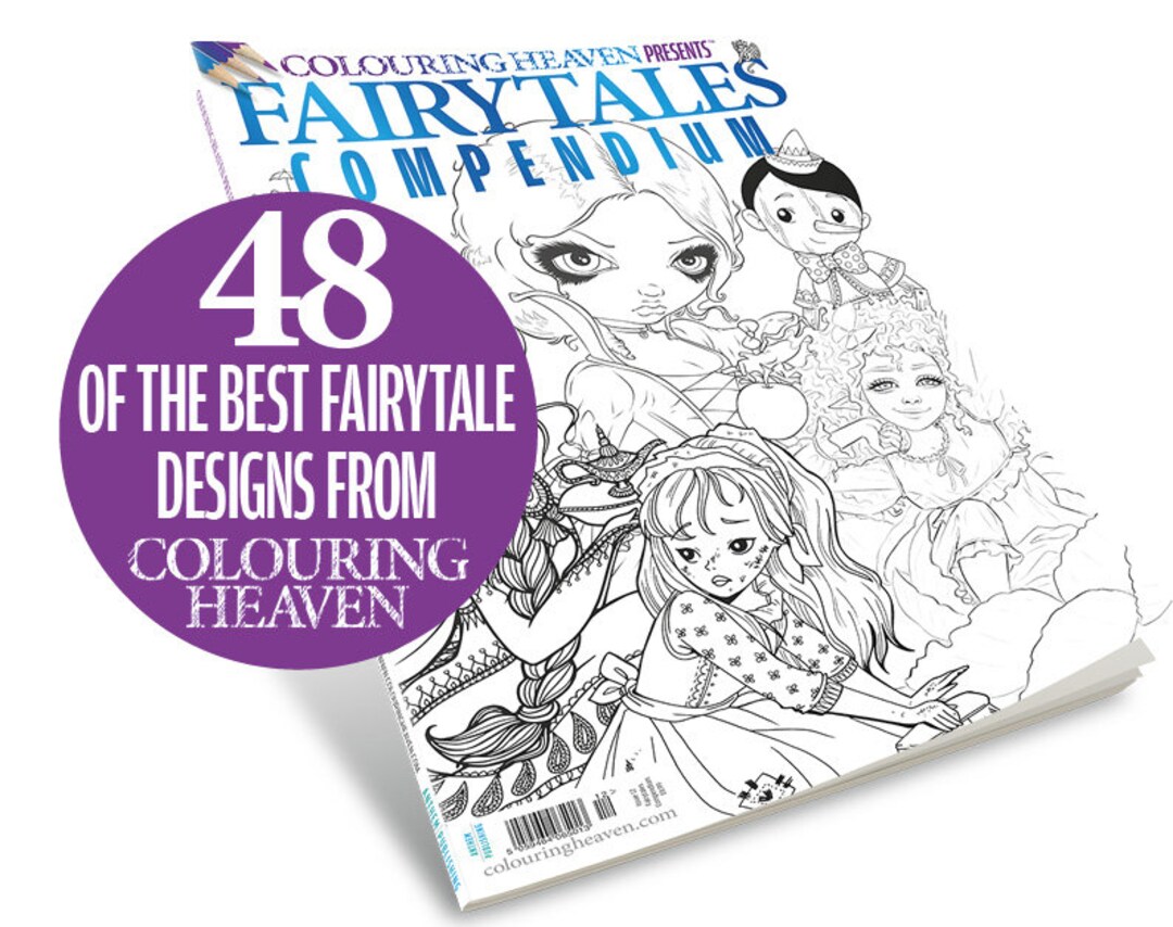 Colouring Heaven Presents Fairytales Compendium (print Magazine ...