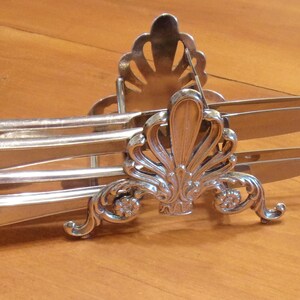 Italian William Adams Silverplate Knife Holder Ca1980s Silverplate ...