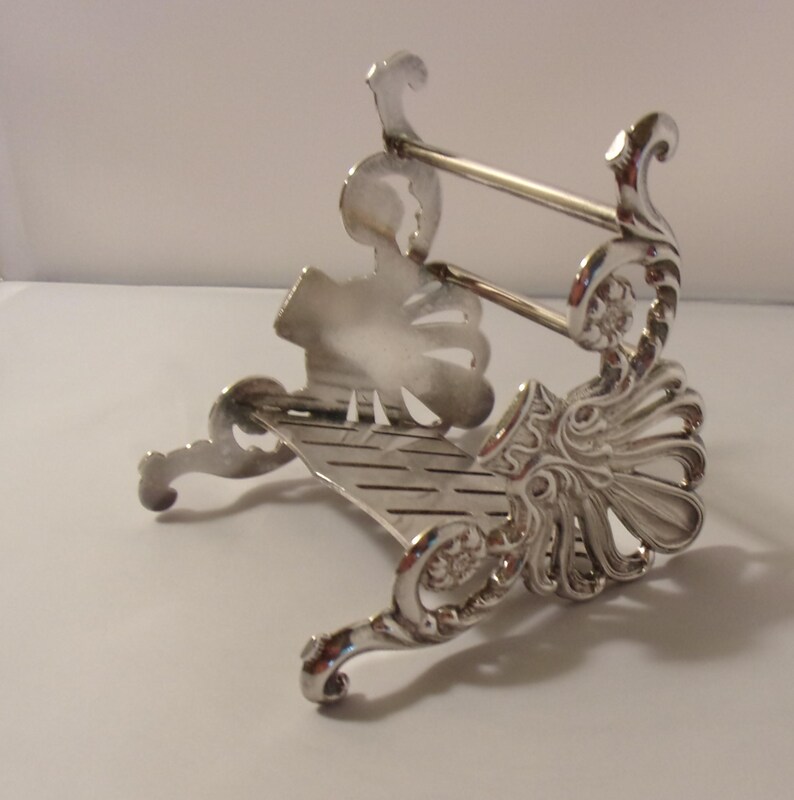 Italian William Adams Silverplate Knife Holder Ca1980s Silverplate ...