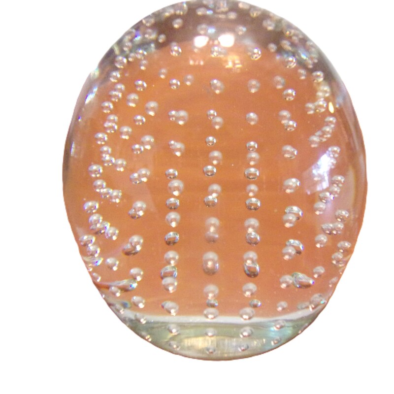 Clear Glass Paperweight - Etsy