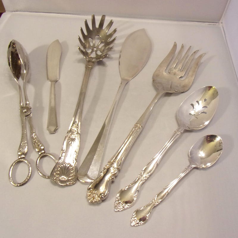 Silver Buffet Server - Etsy