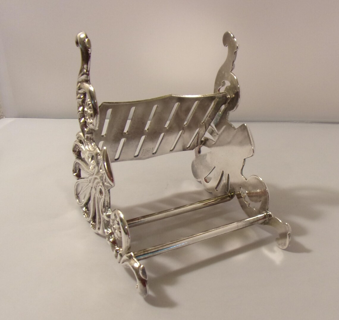 Italian William Adams Silverplate Knife Holder Ca1980s Silverplate ...