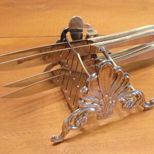 Italian William Adams Silverplate Knife Holder Ca1980s Silverplate ...