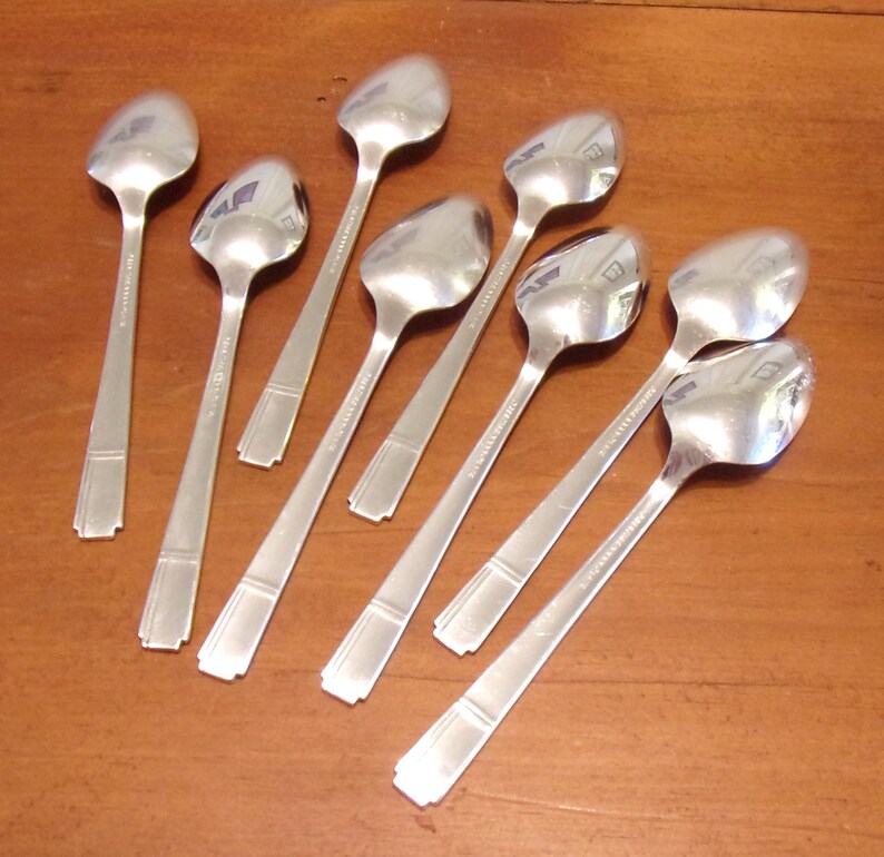 Six Holmes and Edwards Silverplate Teaspoons Century Pattern 6 Super ...