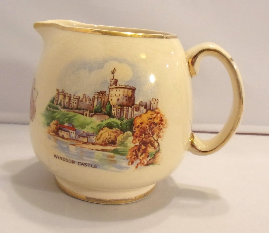 Vintage Arthur Wood Castles of Britain Creamer - Windsor Castle English ...