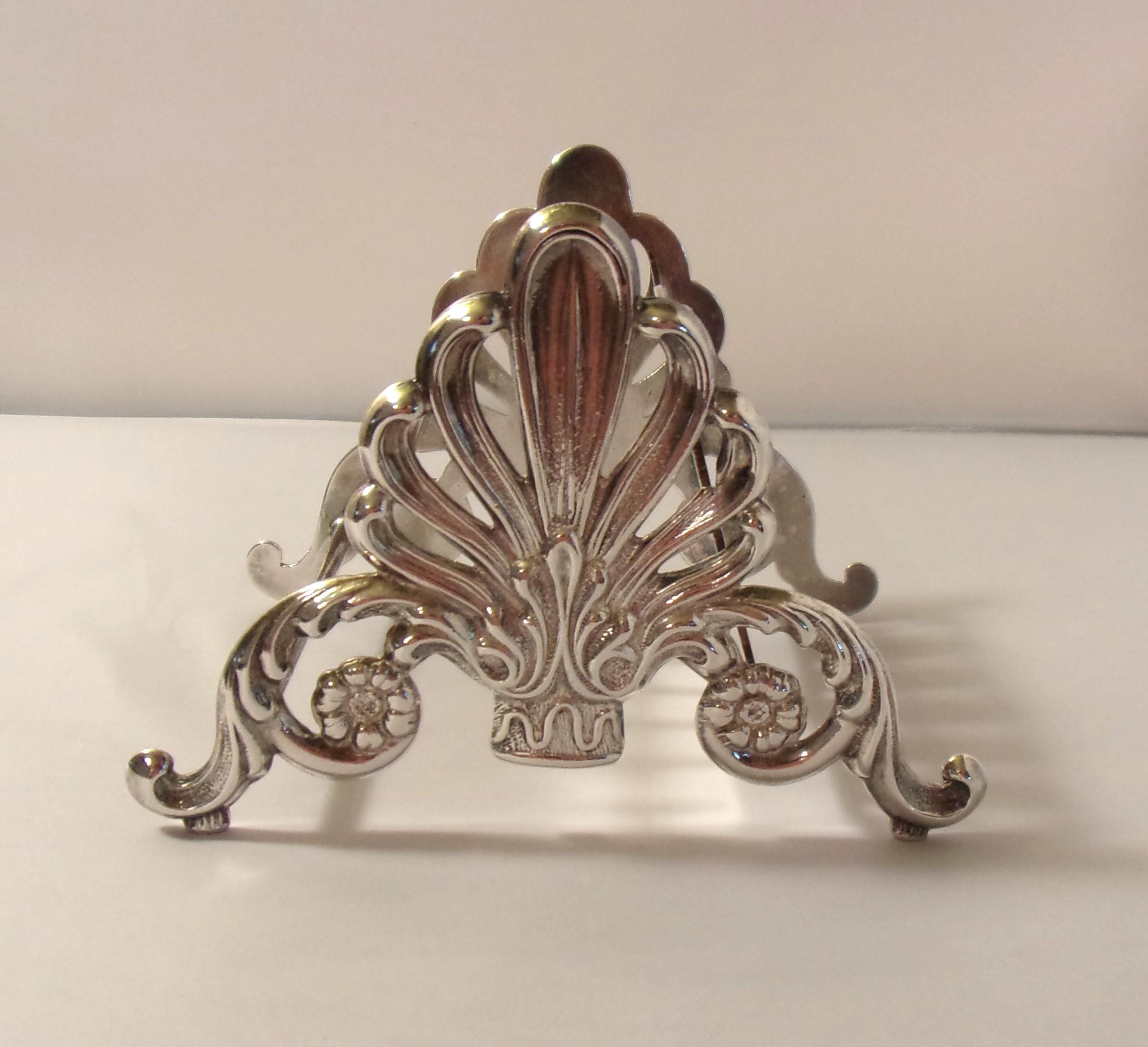 Italian William Adams Silverplate Knife Holder Ca1980s Silverplate ...