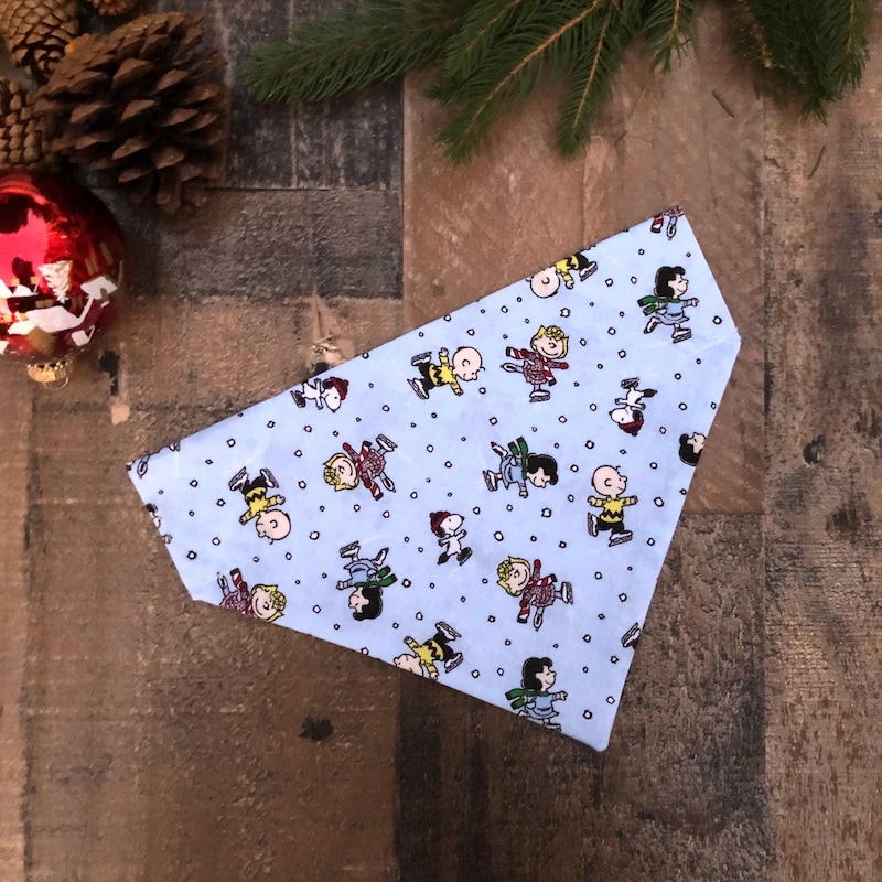 Snoopy Dog Collar Bandana - Etsy
