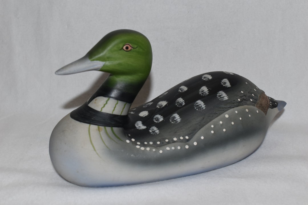 Ceramic Beautiful Loon/duck, Home Decor, Vintage - Etsy