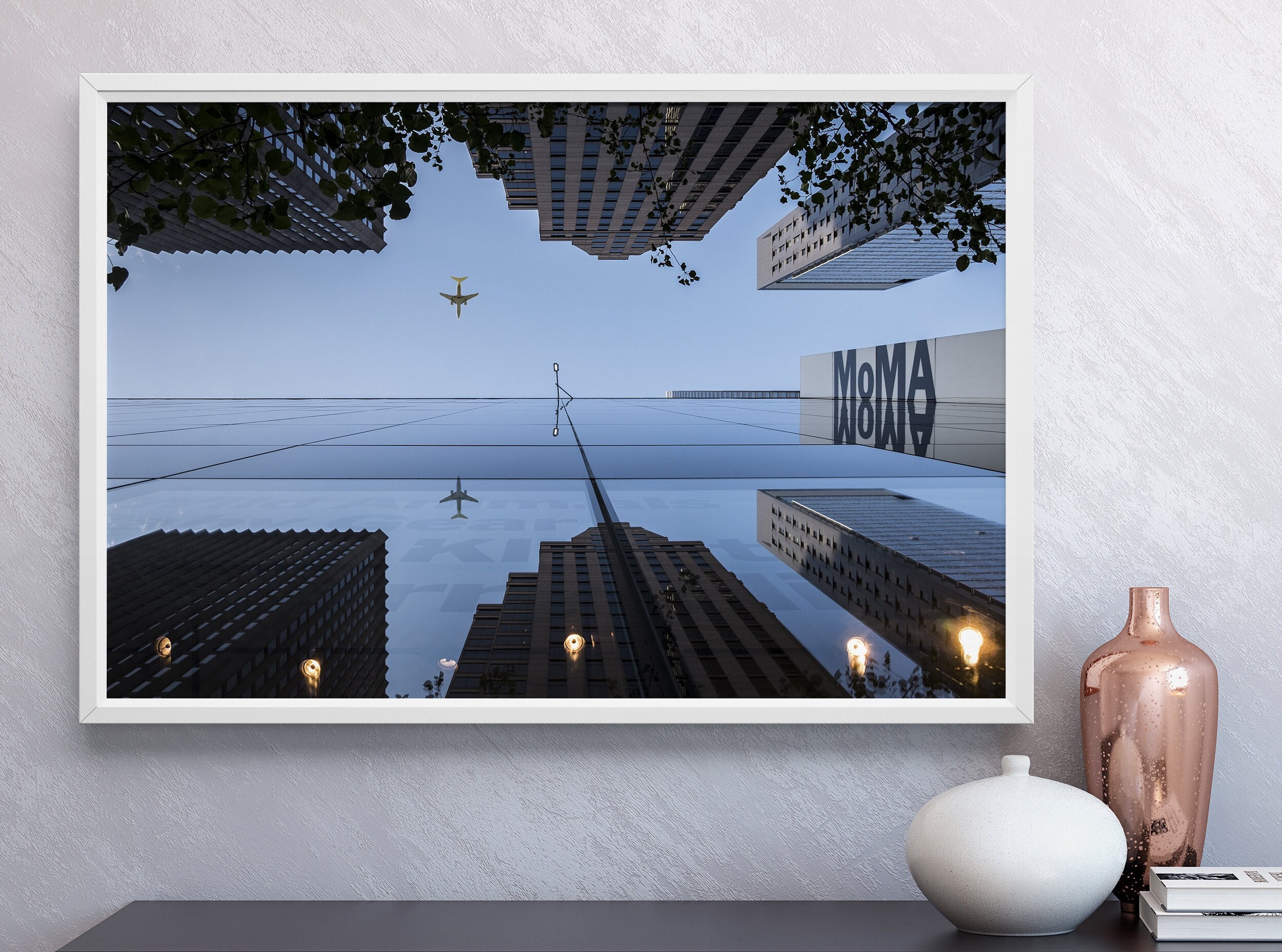 MOMA Museum, New York Skyline Print, New York Architecture Photography ...