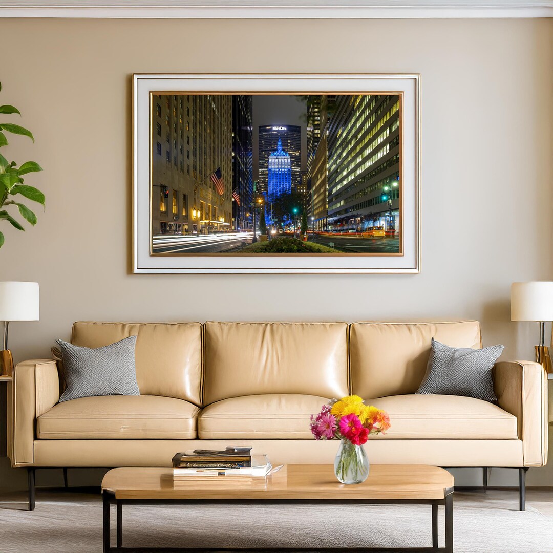 Metlife Building NYC Print, Park Avenue Landmark, New York Architecture ...