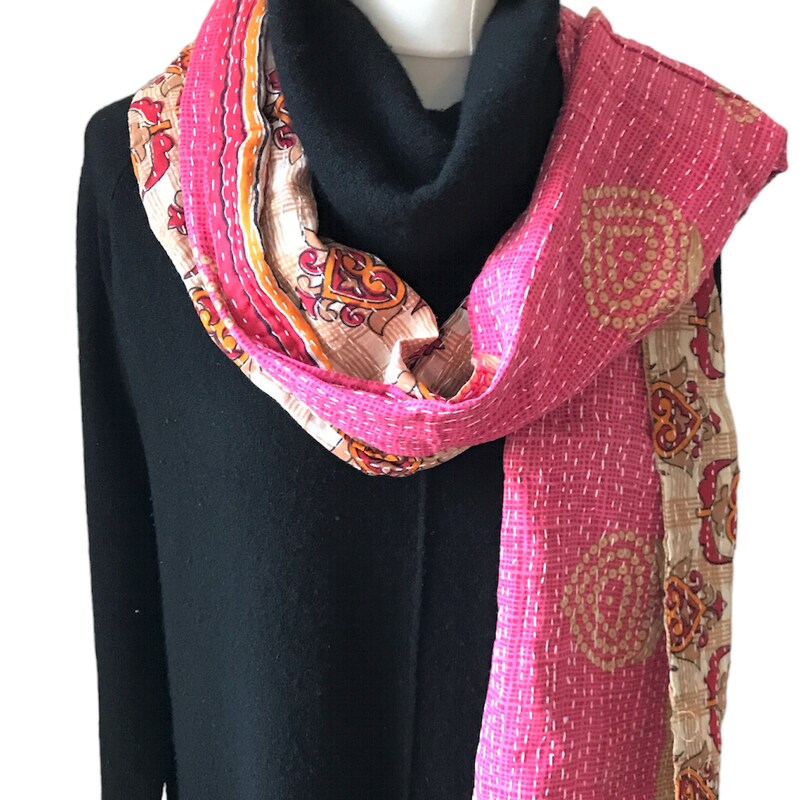 Upcycled Scarf - Etsy