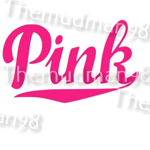 Love Pink SVG Bundle, Clip Art, VS, Pink Nation, SVG, Digital File ...