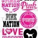 Love Pink SVG Bundle Clip Art VS Pink Nation SVG Digital | Etsy UK