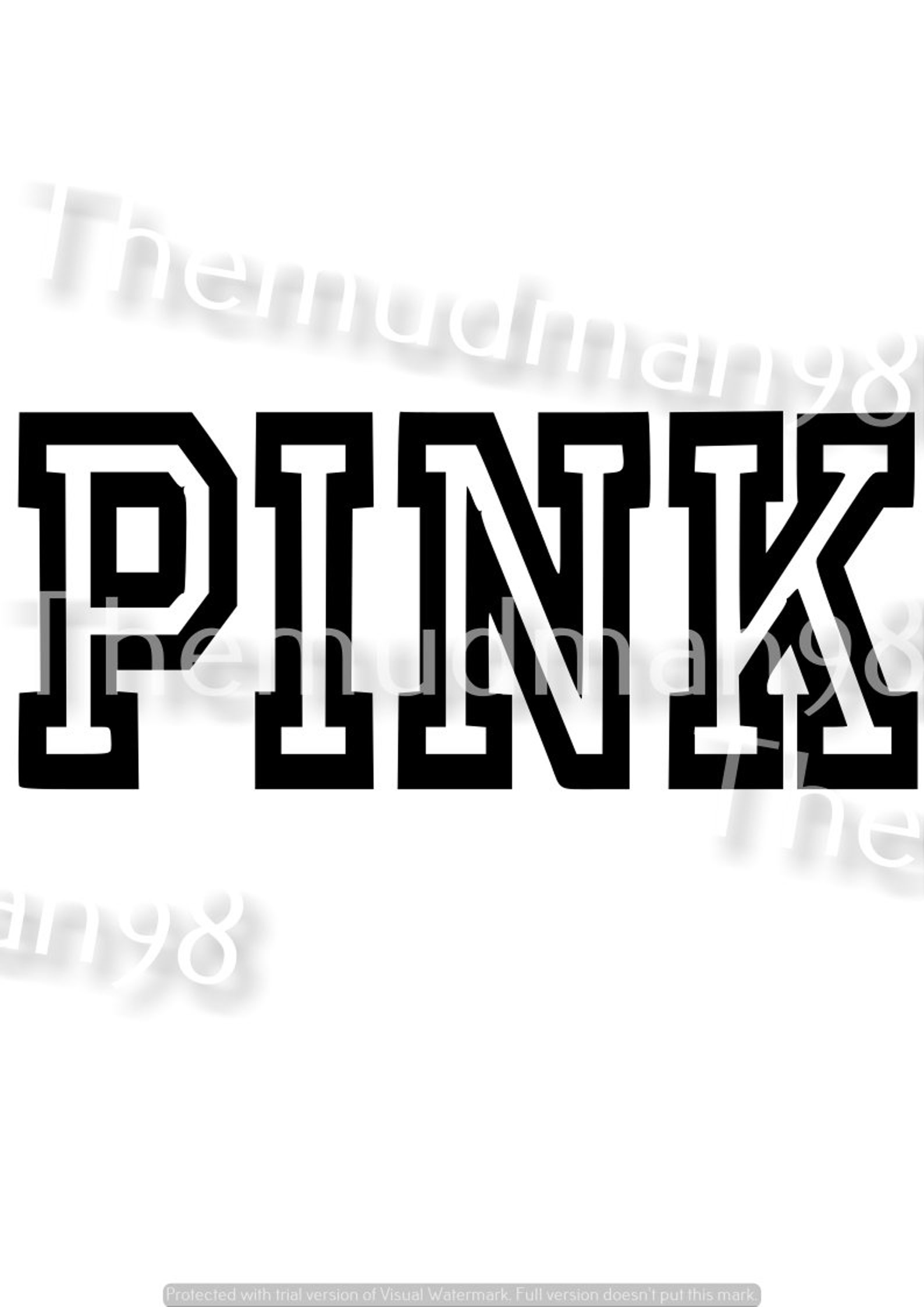 Love Pink SVG Bundle Clip Art VS Pink Nation SVG Digital | Etsy UK