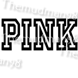 Love Pink SVG Bundle, Clip Art, VS, Pink Nation, SVG, Digital File ...