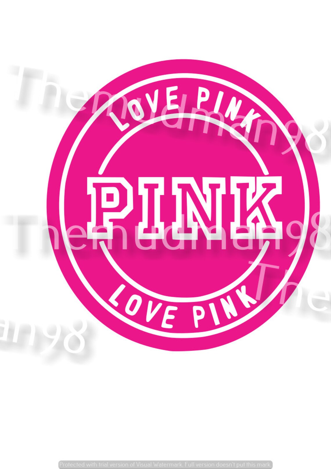 Love Pink SVG Bundle Clip Art VS Pink Nation SVG Digital | Etsy UK