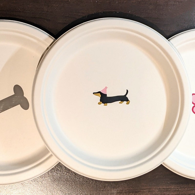 Puppy Dog Party Plates - Etsy