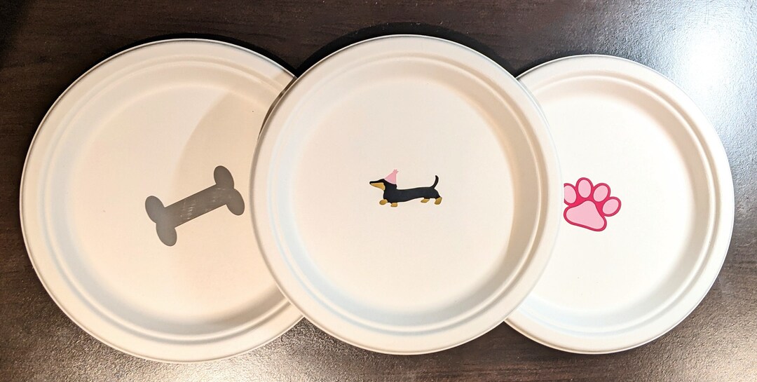 Dachshund Birthday, Dachshund Paper Plates, Dachshund Party, Wiener Dog ...