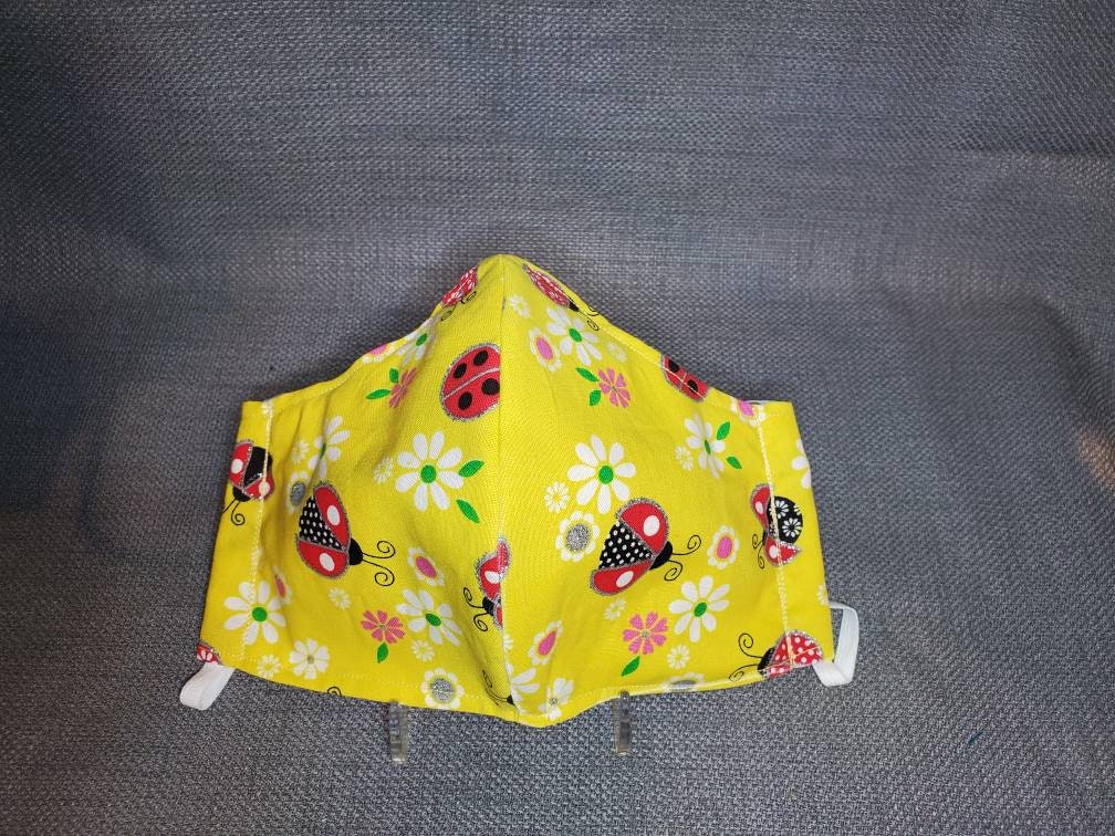 Lady Bugs Moths Bees Face Masks Adult and Teen Size - Etsy