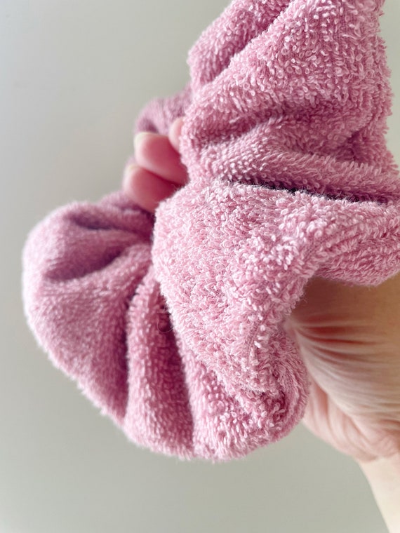 Jumbo Shower Towel Scrunchie for Wet Hair After Washing Made - Etsy