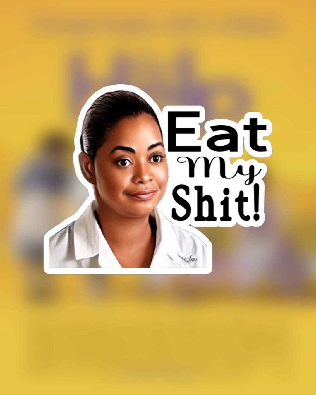 The Help/minny Jackson/eat My S**t/ Vinyl Sticker/movie Quote - Etsy