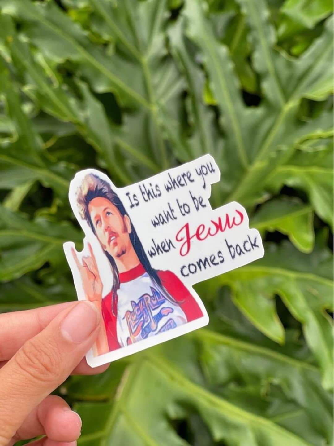 Joe Dirt Vinyl Sticker/ is This Where You Want to Be/ Waterproof - Etsy