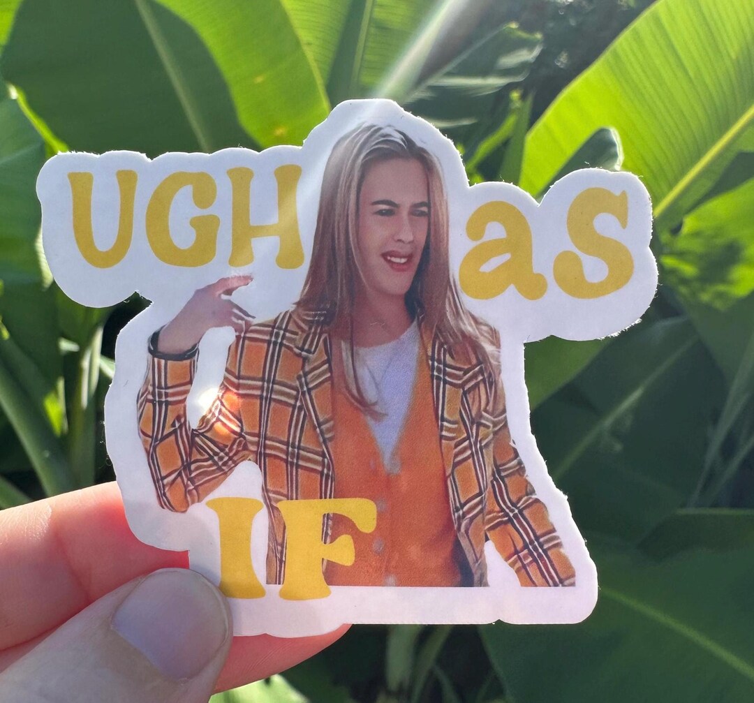 Clueless/cher/ugh as If/movie Quotes/90s Classic/waterproof/ Laptop ...