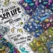 Sea Life Digital Paper Pack, Underwater Seamless Patterns, Scrapbook ...