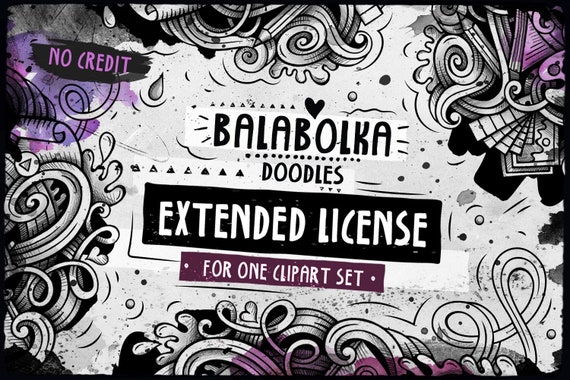 Extended License for CLIP ART SET/ Clipart License/ Commercial | Etsy