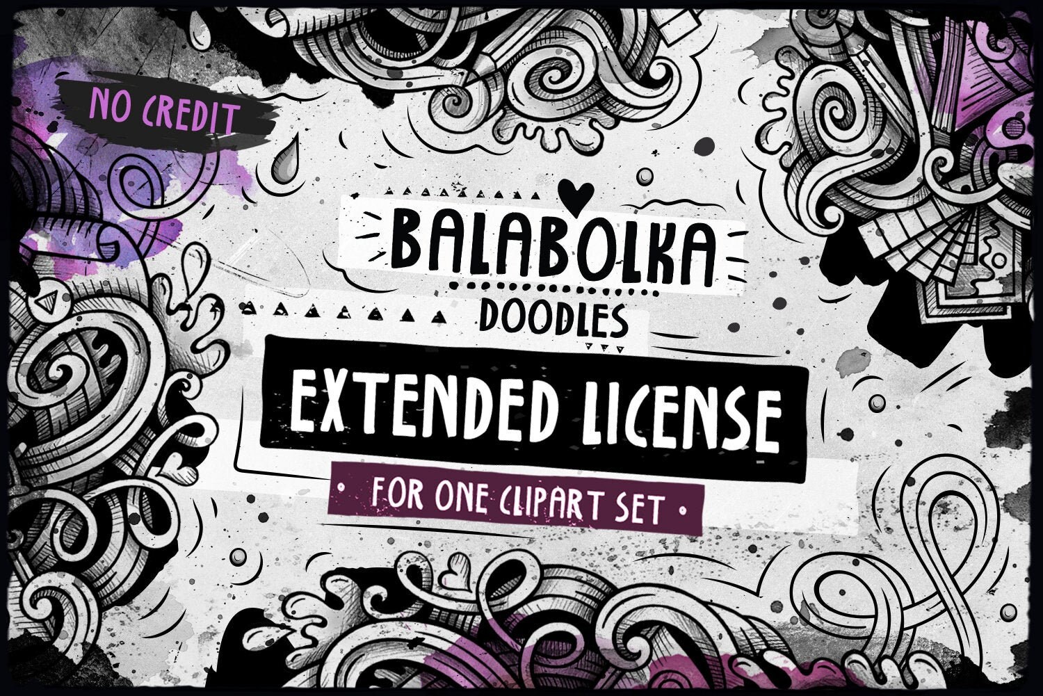 Extended License for CLIP ART SET/ Clipart License/ Commercial License ...