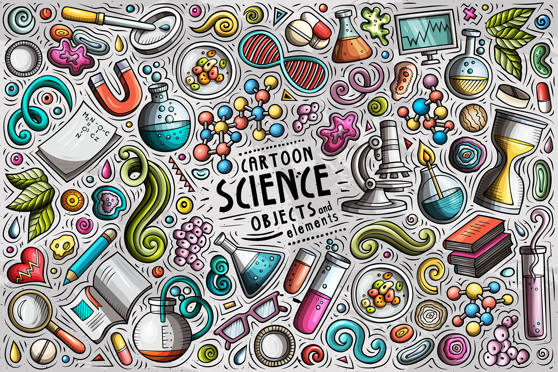 Science Doodle Art