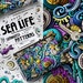 Sea Life Digital Paper Pack, Underwater Seamless Patterns, Scrapbook ...