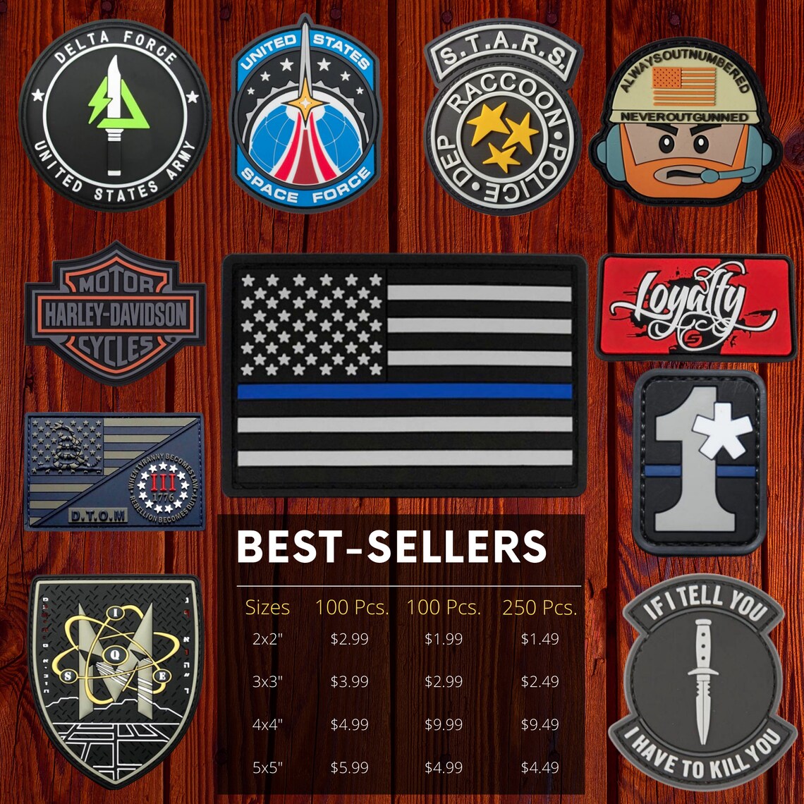 PVC Patch Morale Patch Customize Rubber Patch Iron on - Etsy Canada