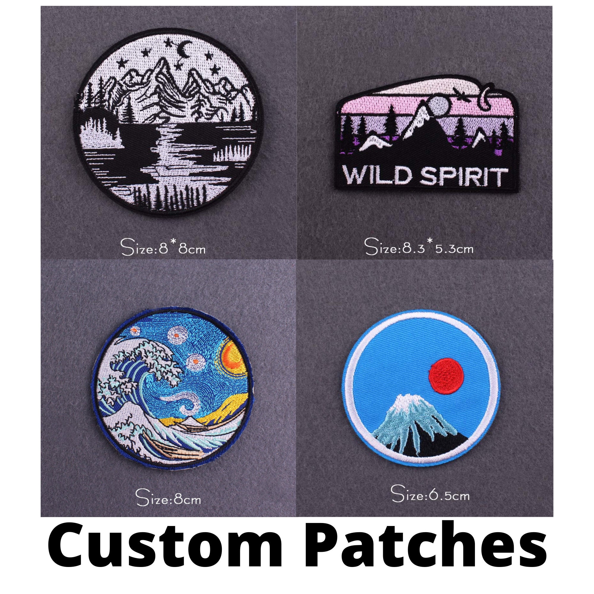 Custom Patches Custom Embroidery Patches Embroidery - Etsy