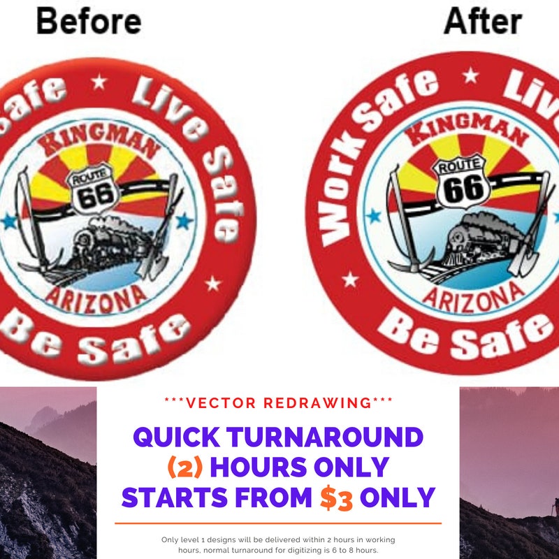 Logo Redraw Vector Logos - Etsy